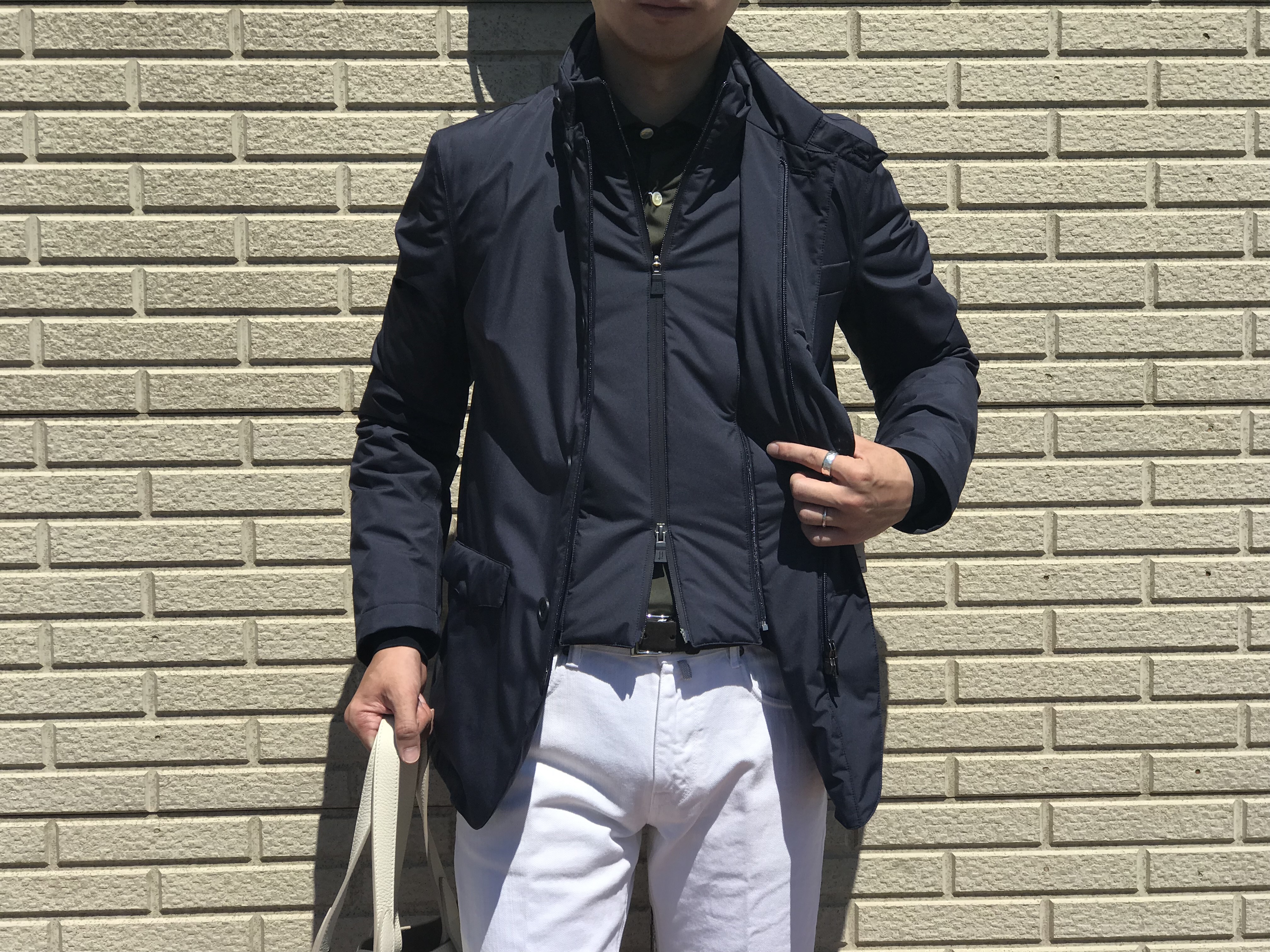 GLORYGUY & Cachette｜スタイリッシュ×スポーツ! HERNO/ヘルノの「Laminar」ジャケット型ダウンブルゾン!!