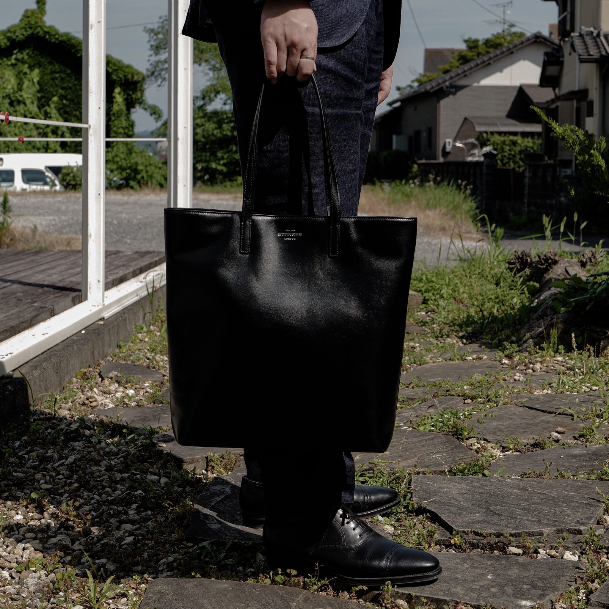 【ETTINGER/エッティンガー】から品格漂うニュートートバックをご提案します。※追記アリ ｜ Clothes to You｜GLORYGUY＆Cachette